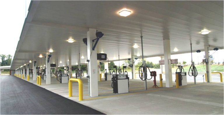 Imagine a Gas Station with 144 Fueling Points! - Mascott Equipment Co.