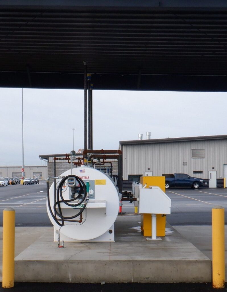 Tank Install - Mascott Equipment Co.